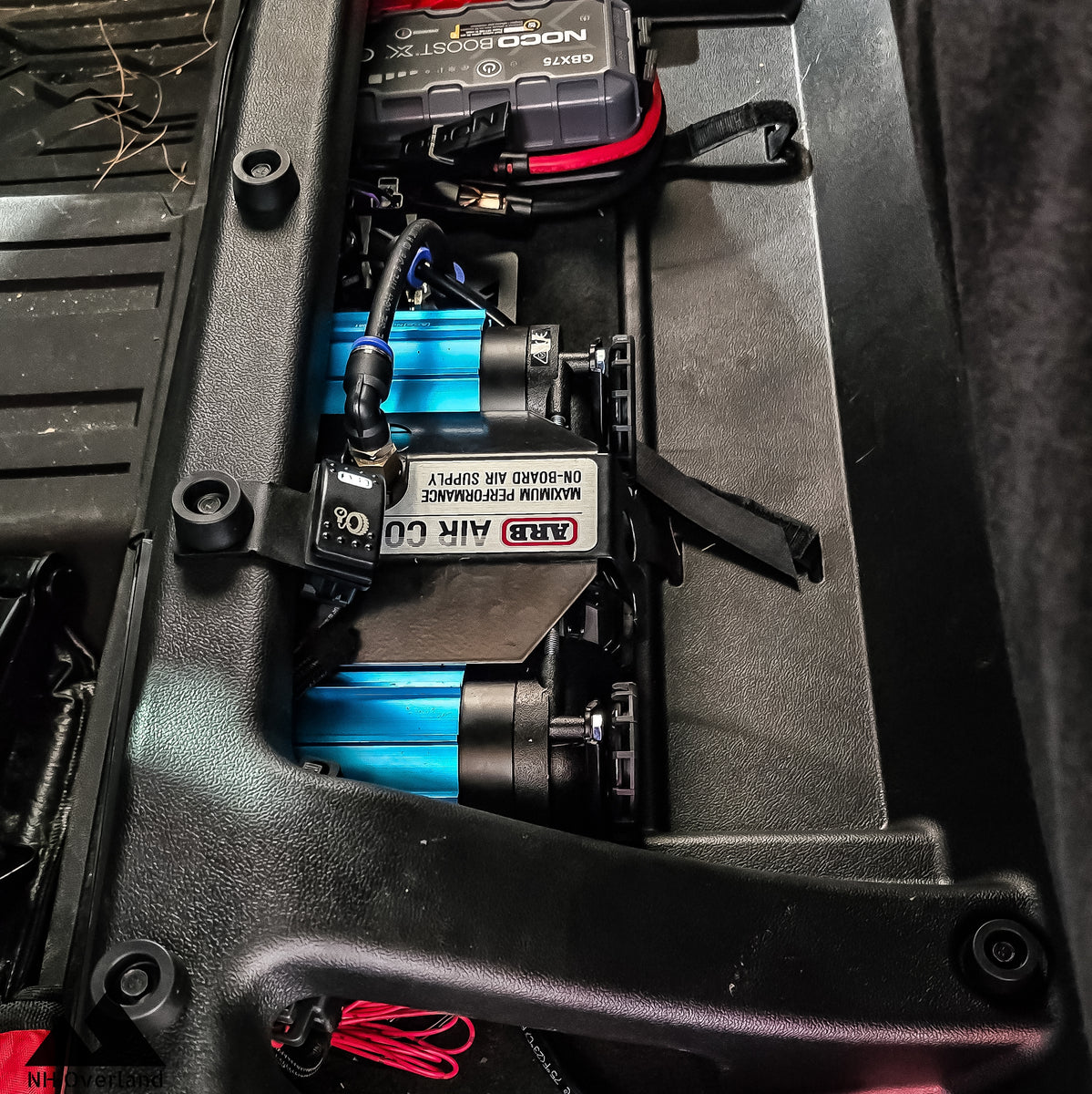 23+ Colorado Rear Under Seat Compressor Mount – NH Overland