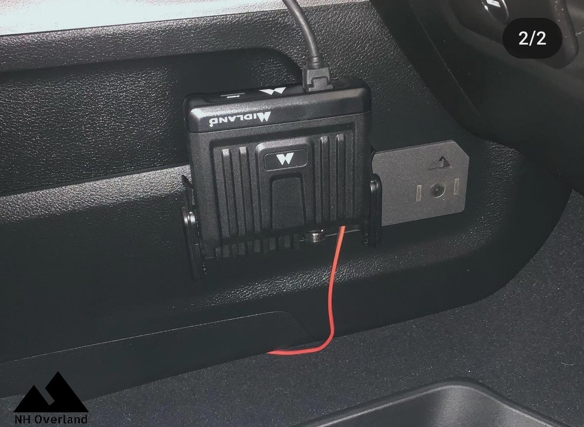 19+ RAM HD Radio Mount Combo – NH Overland