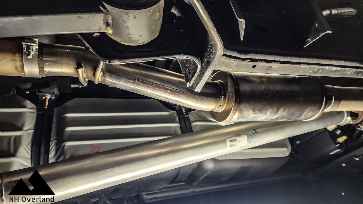 MAGNAFLOW D-FIT PERFORMANCE EXHAUST MUFFLER REPLACEMENT KIT WITH MUFFL ...