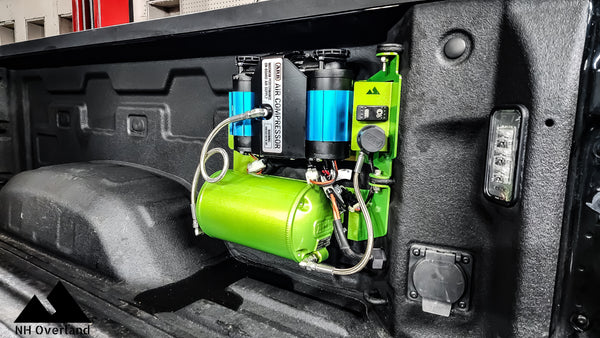 20+ GM HD Bedside Compressor Mount – NH Overland