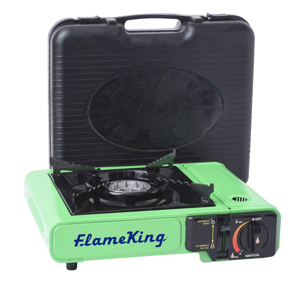 Flame King Portable Butane & Propane Gas Stove with Single Burner – NH ...