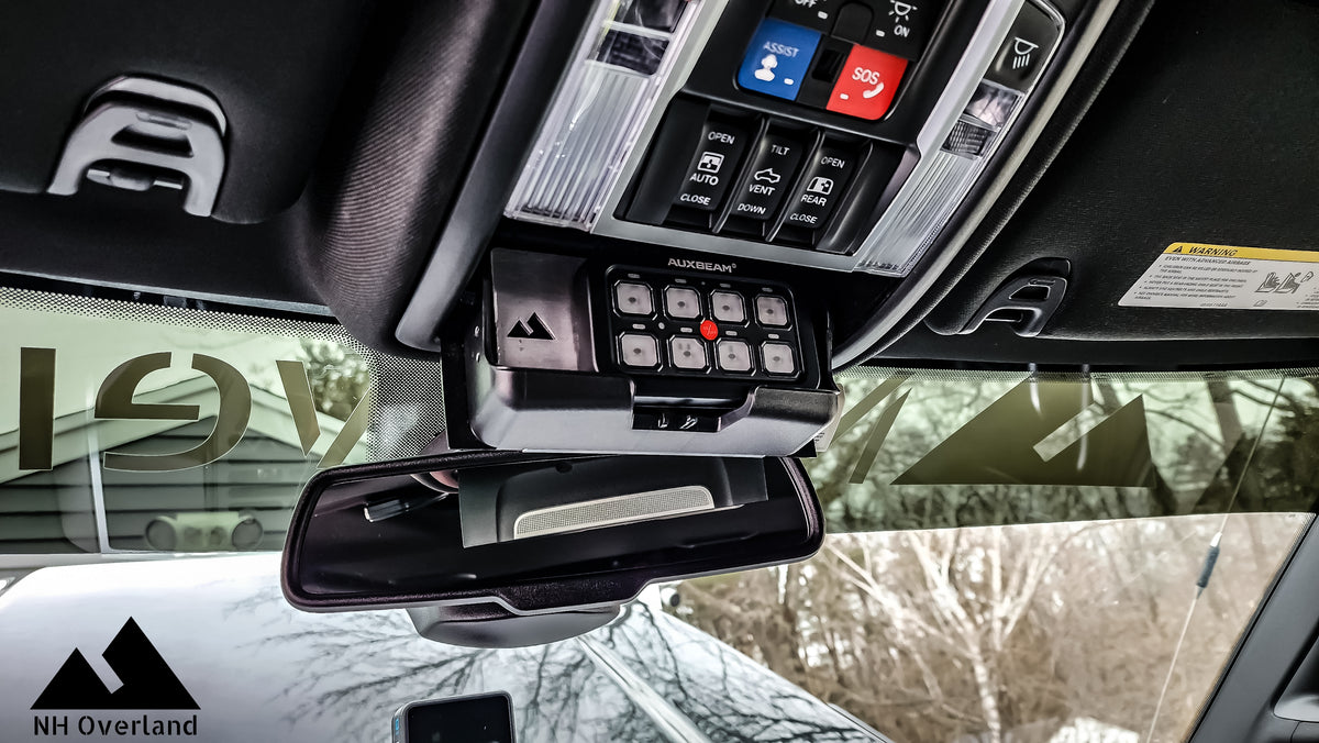 19+ RAM HD AuxBeam AR-800 Sunglass Mount – NH Overland